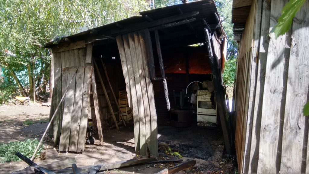 Bodega resulta completamente dañada producto de las llamas | La Tribuna