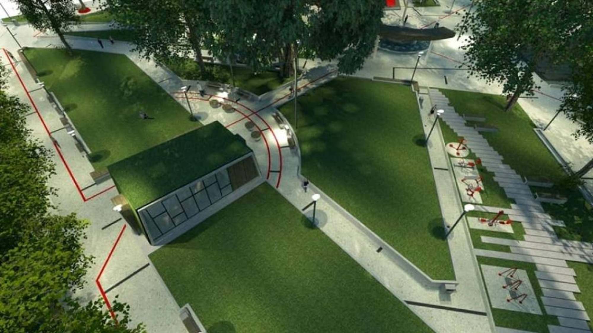 Plaza de Armas de Negrete: Un proyecto que busca transformar un espacio ...
