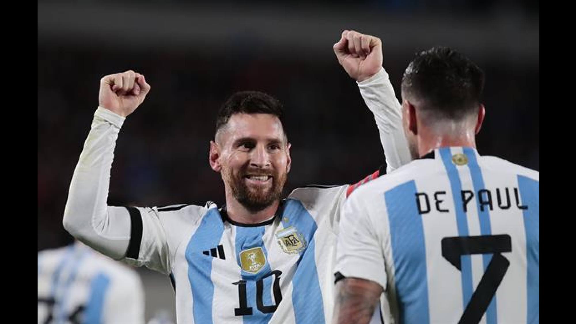 Messi: gol de tiro libre, récord en eliminatorias y triunfo en el debut ...