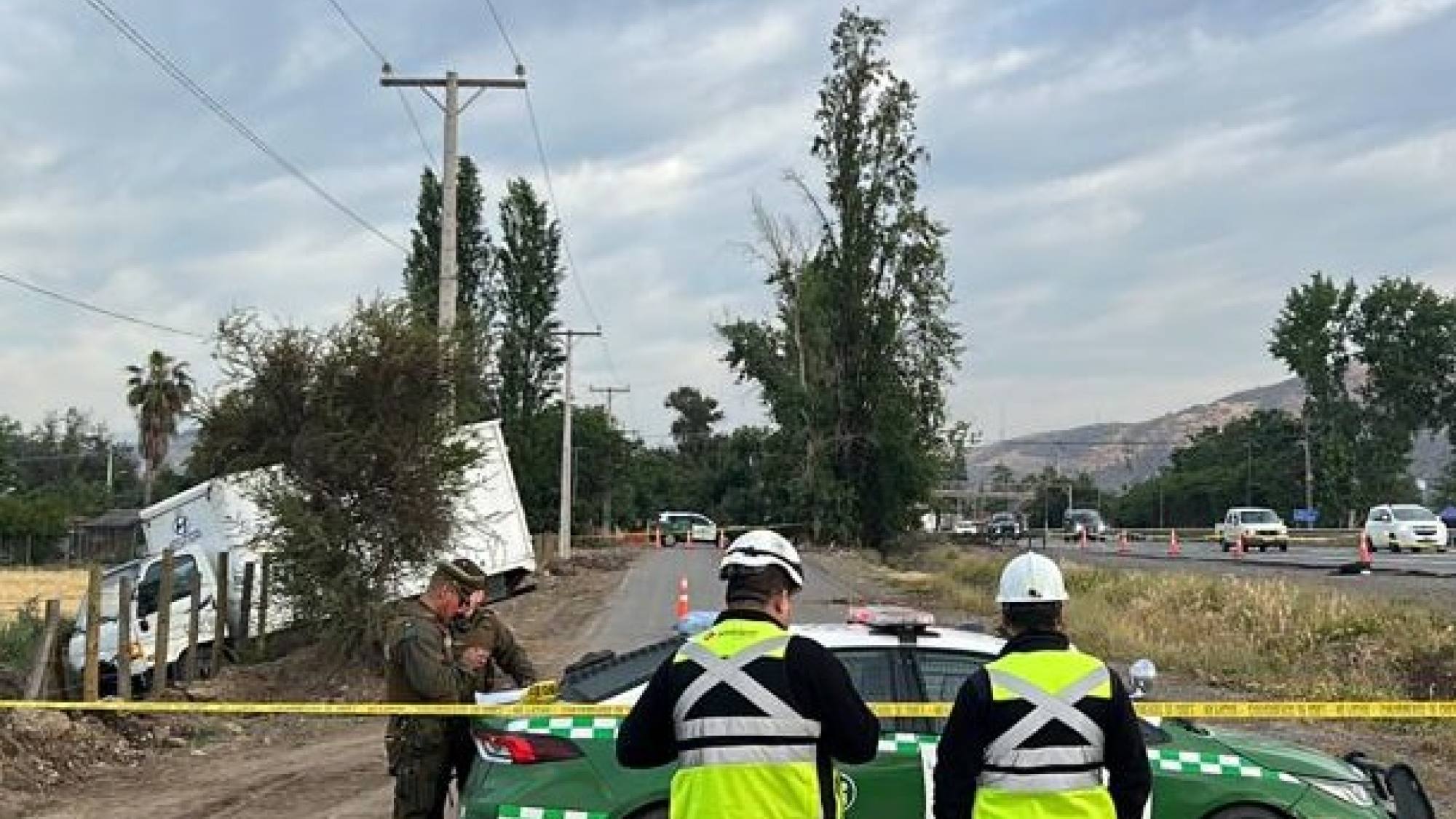 Investigan Hallazgo De Hombre Muerto Al Interior De Un Camión En Lampa