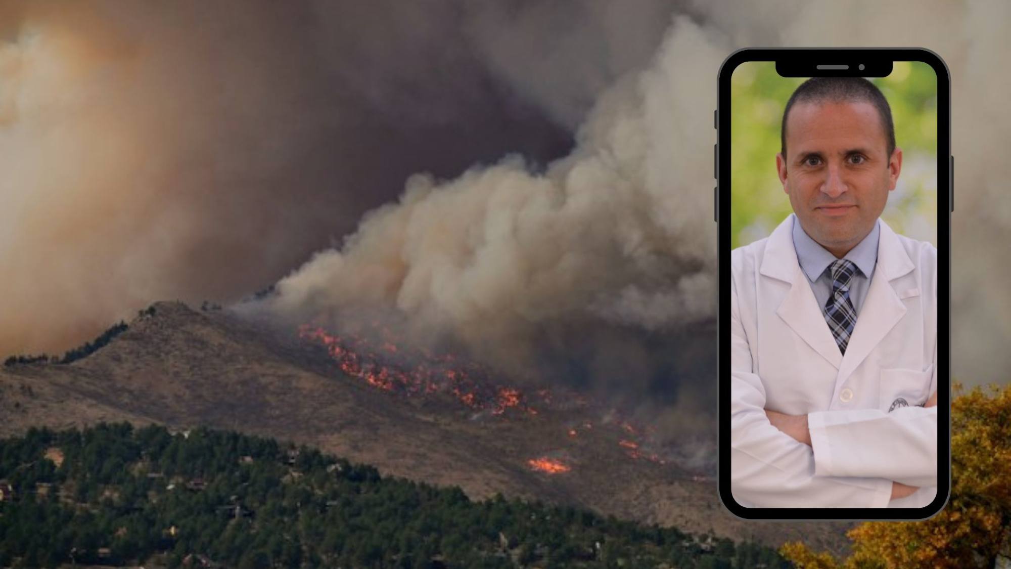 Daño por inhalación de humo: "Cada vez hay más pacientes que consultan ...