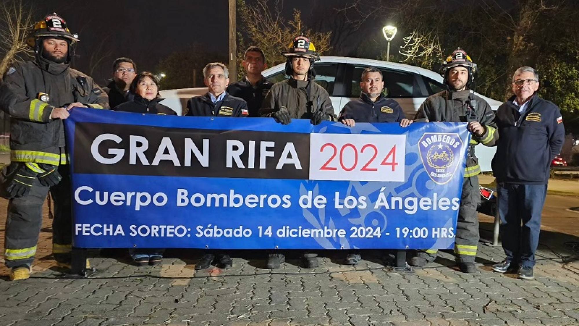 Con números físicos y mediante código QR: Bomberos de Los Ángeles lanza su gran rifa 2024 | La ...