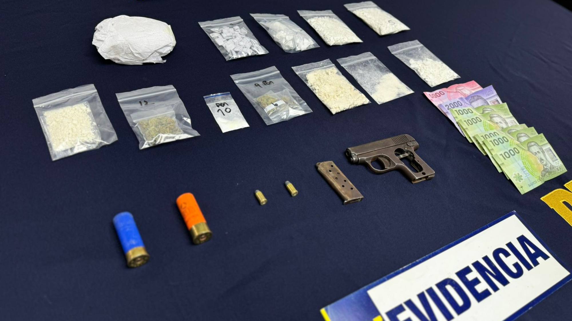 Incautan droga, armas y municiones en operativo de la PDI en Chiguayante | La Tribuna