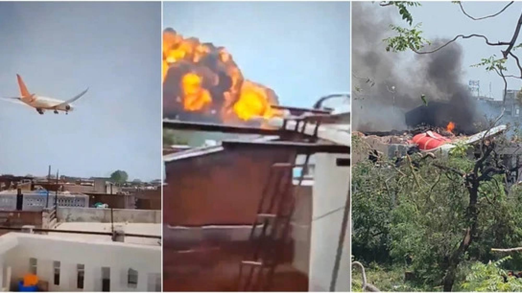 Avión de Air India con 242 personas a bordo se estrella tras despegar en Ahmedabad | La Tribuna