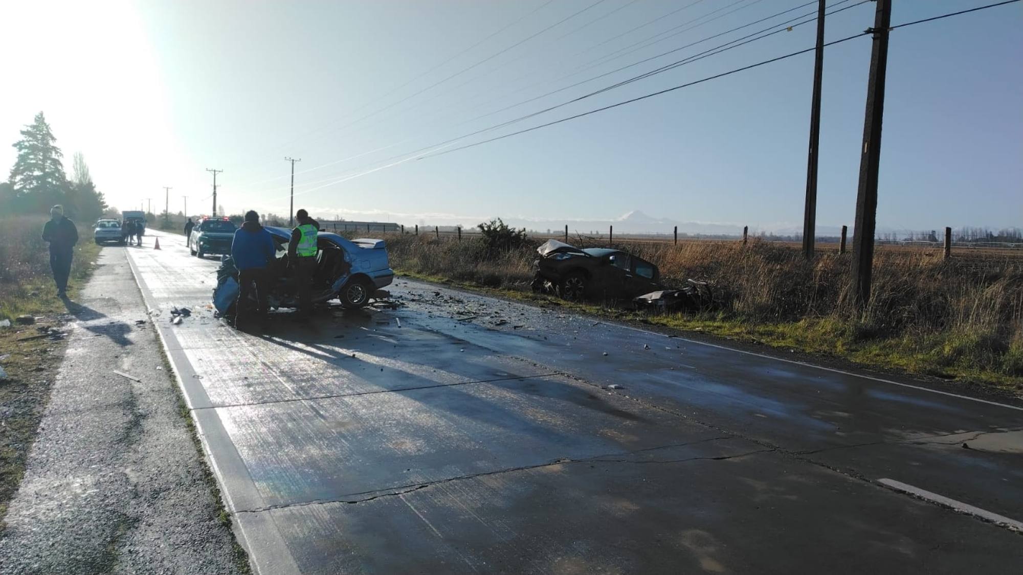 Accidente camino a Antuco dejaría dos personas heridas de gravedad | La ...