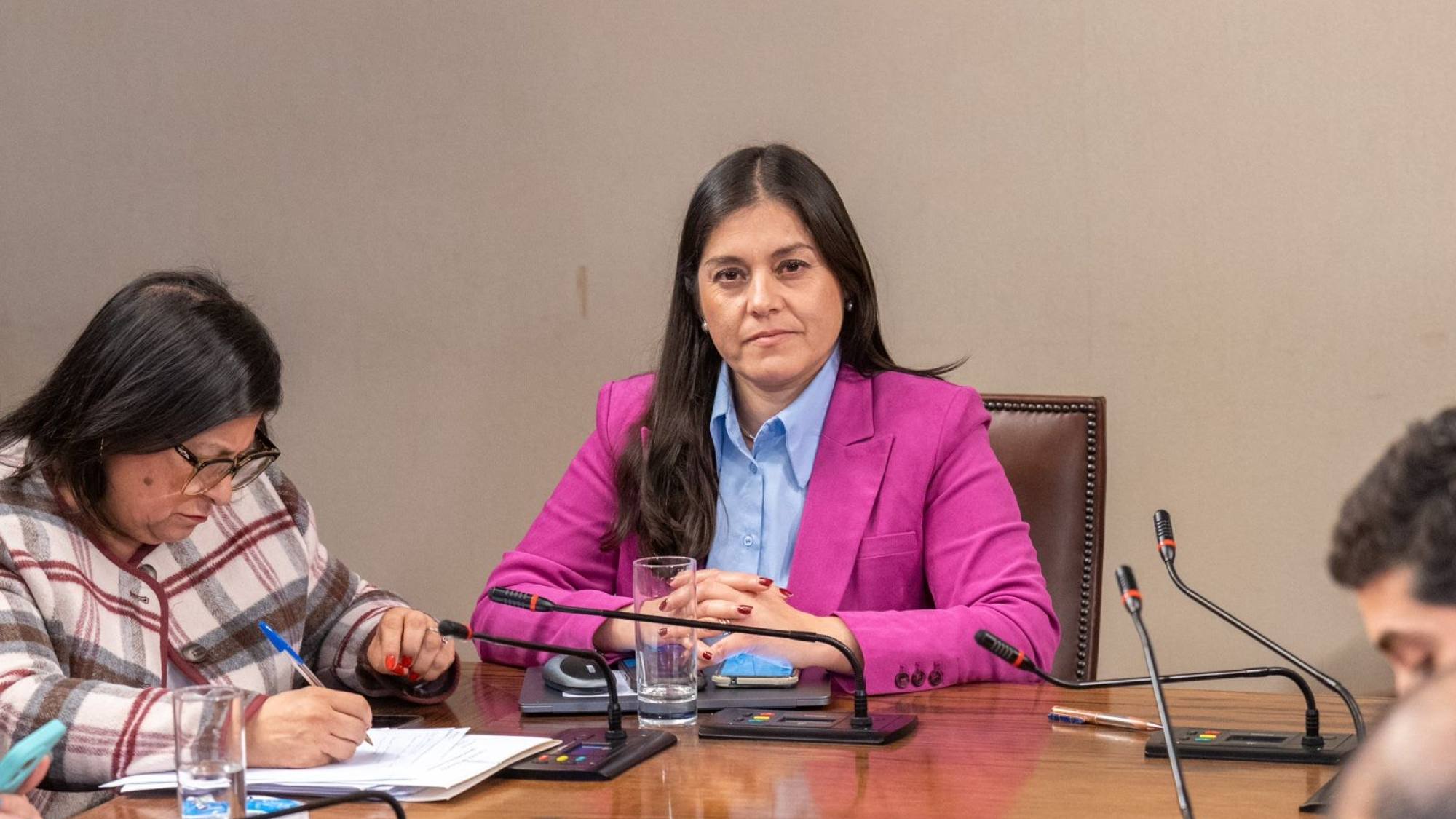 Diputada Karen Medina denuncia abandono de las escuelas modulares en Los Ángeles: "El sostenedor ...