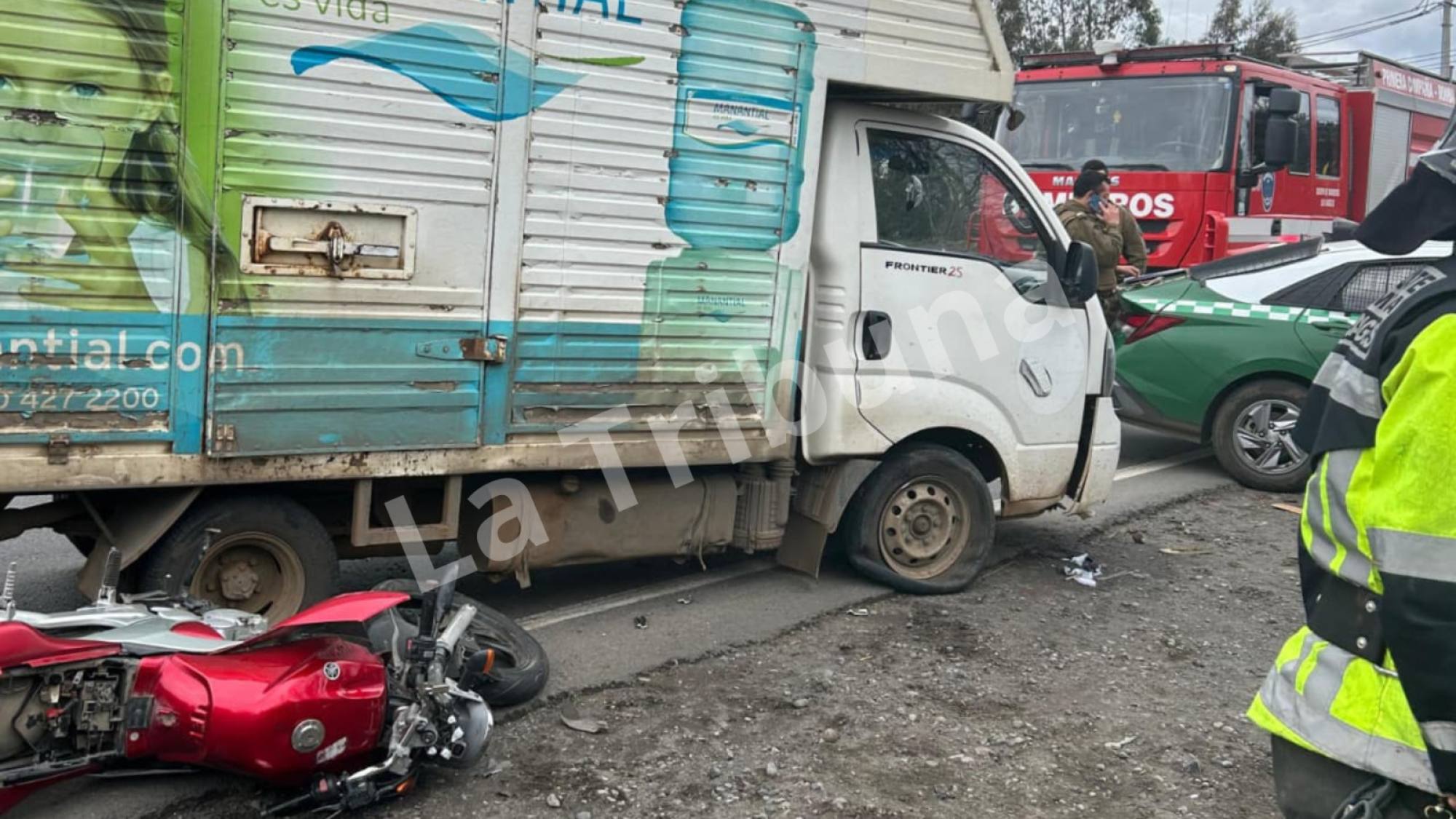 Accidente vehícular deja un fallecido y un herido de gravedad en Los Ángeles | La Tribuna