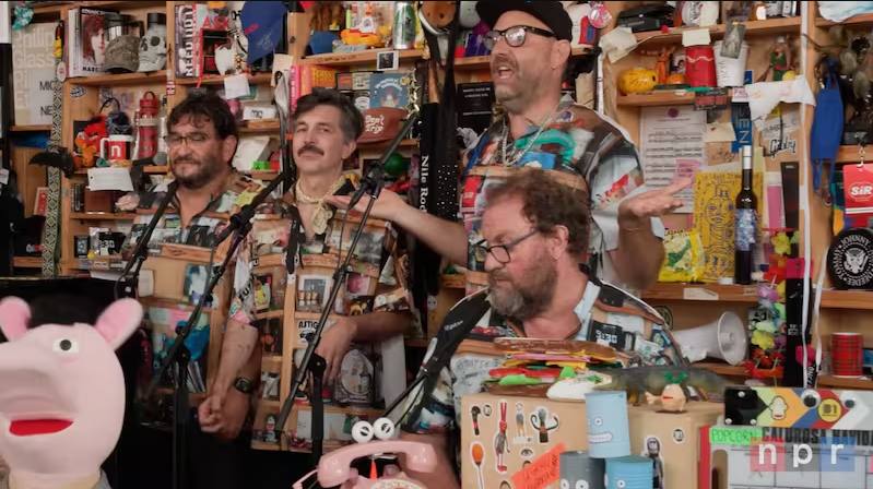 31 Minutos brilla en su presentación de Tiny Desk en Washington | La Tribuna