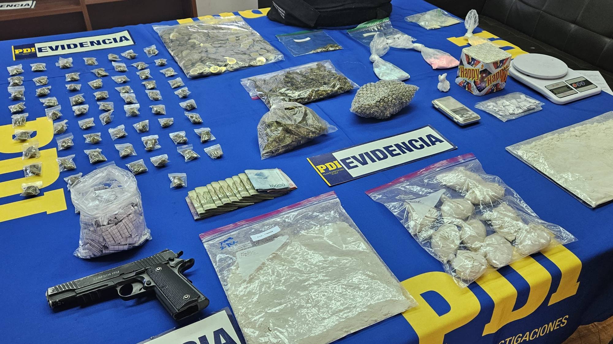 Operativo deja 9 detenidos y más de 14 mil dosis de droga incautadas en ...