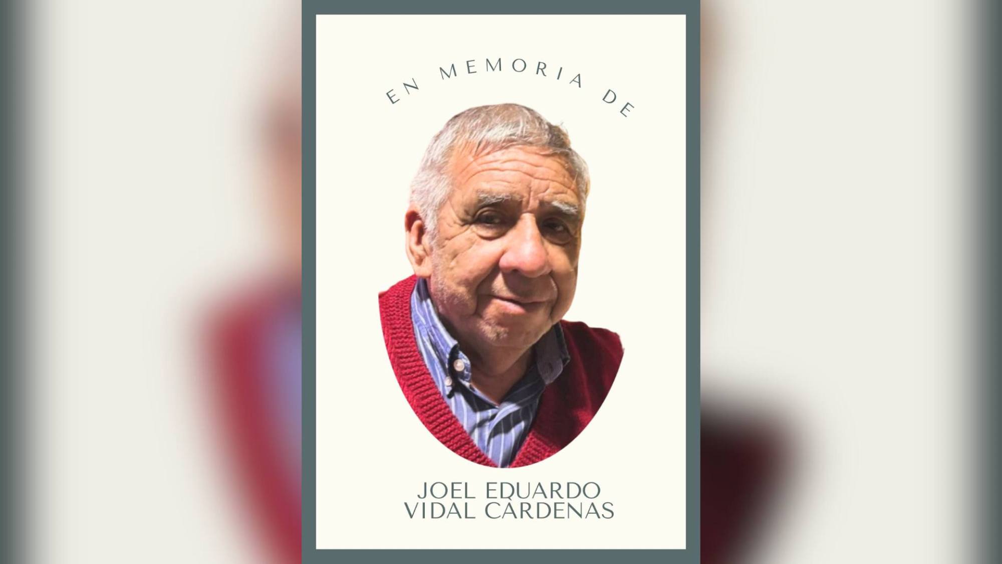 Ceremonia fúnebre y misa de Joel Vidal se realizarán este sábado en Los ...